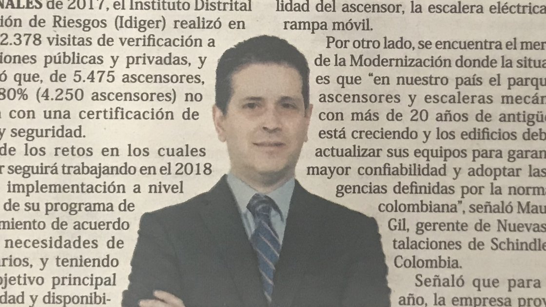 Schindler es noticia | Schindler Colombia